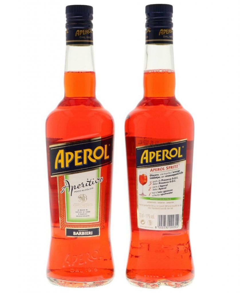 APEROL BARBIERI 11% 0.700L – Beverages Bulgaria
