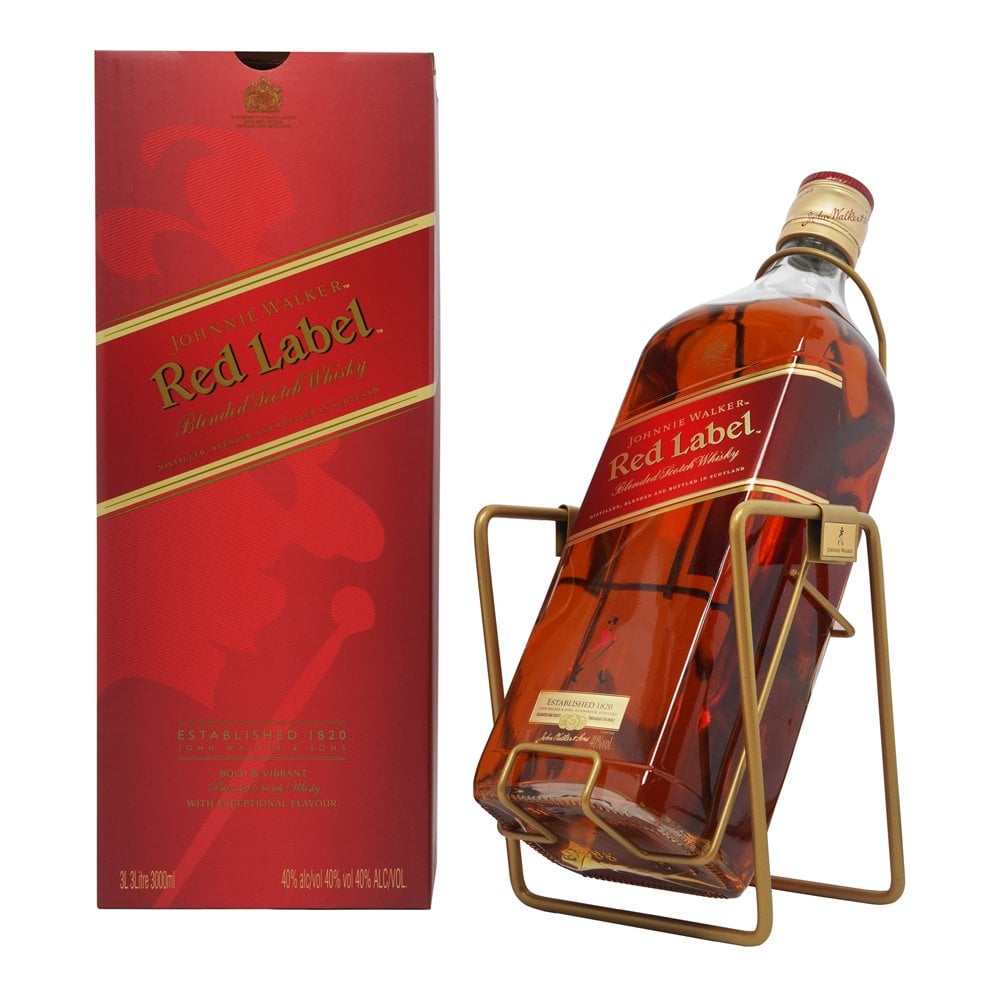 JOHNNIE WALKER RED LABEL 40% 3L С ЛЮЛКА – Beverages Bulgaria